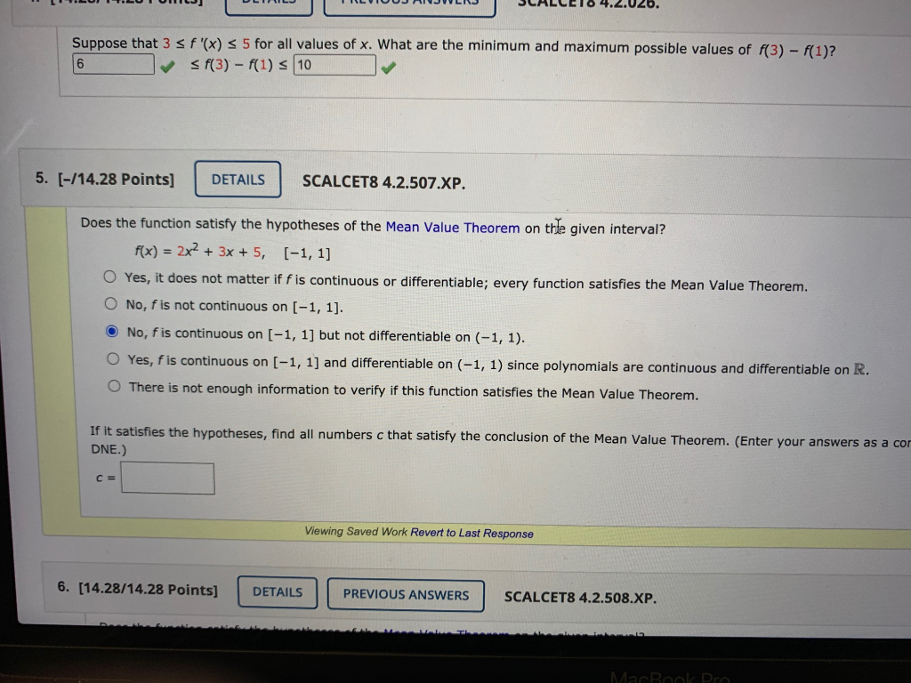 Solved Suppose that 3 s f'(x)