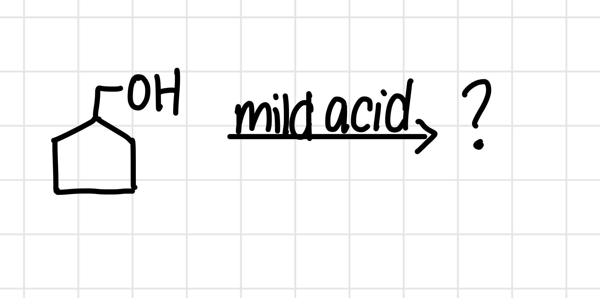 Solved 5OH mild acid ? | Chegg.com
