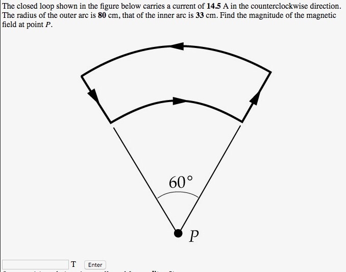 Solved The closed loop shown in the figure below carries a | Chegg.com