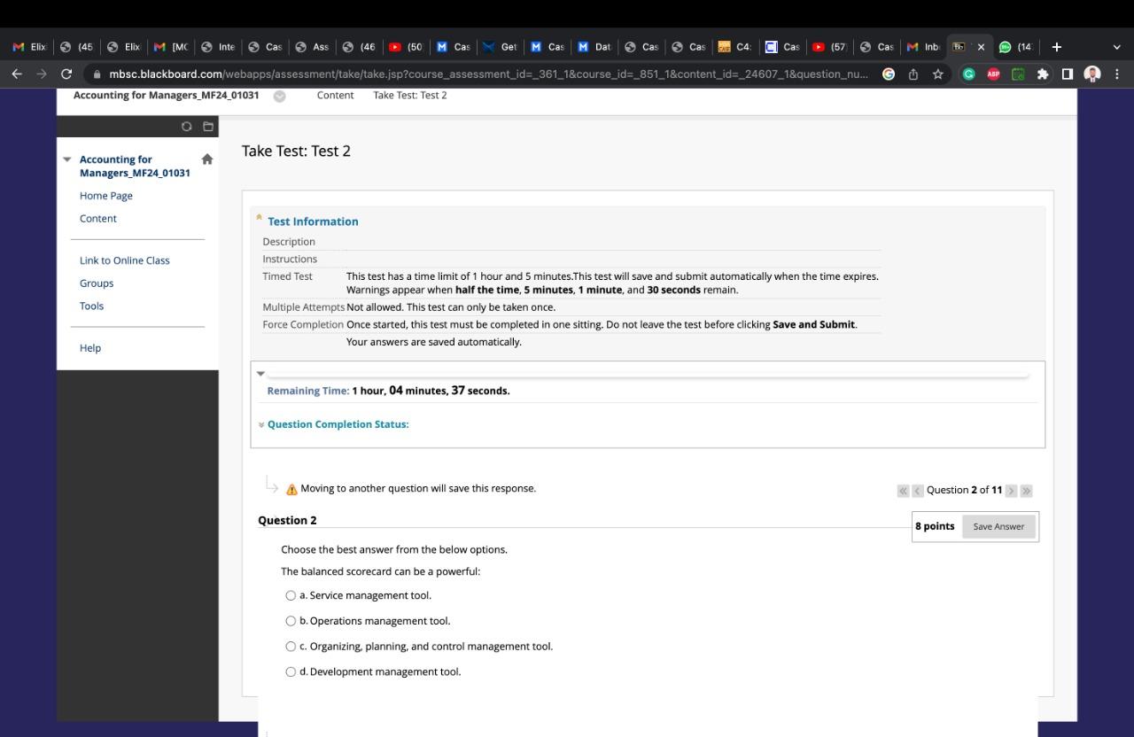 [Solved]: What is "strategy mapping" in the contex