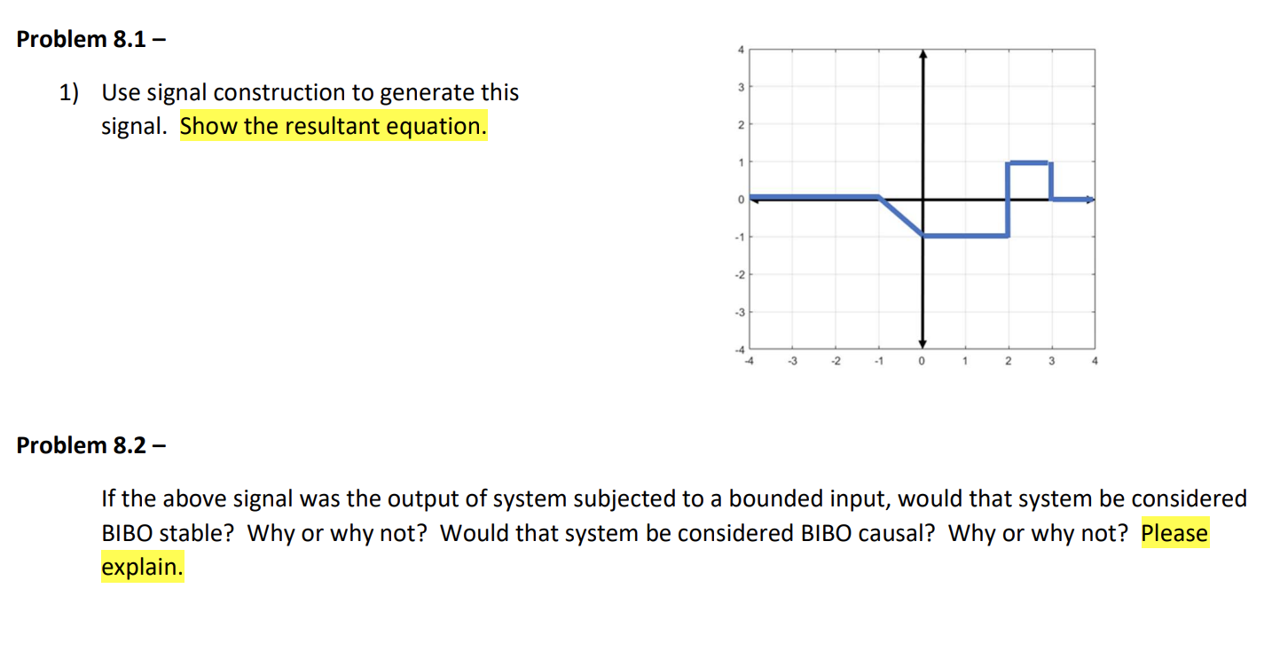 Solved 1) Use signal construction to generate this signal. | Chegg.com