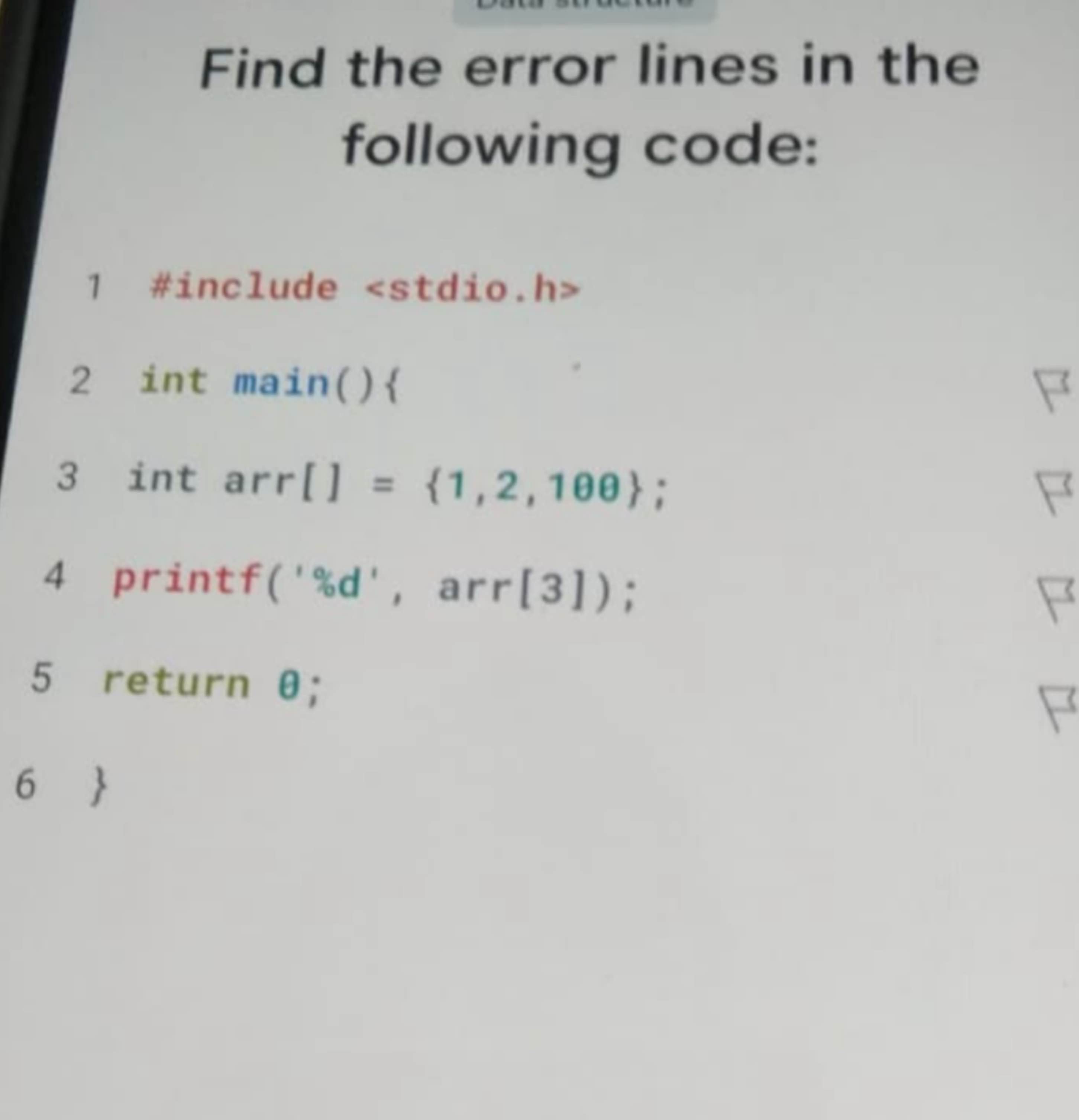 Solved Find The Error Lines In Thefollowing Code1 ﻿include 