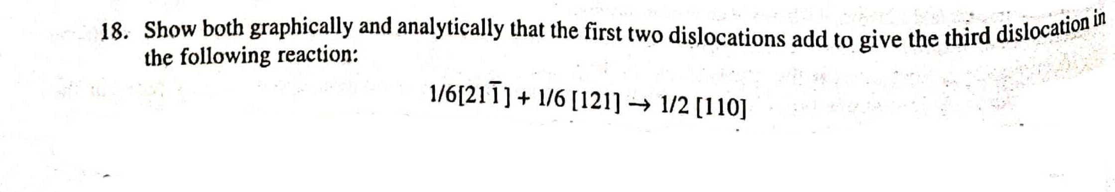 Solved 18. Show both graphically and analytically that the | Chegg.com