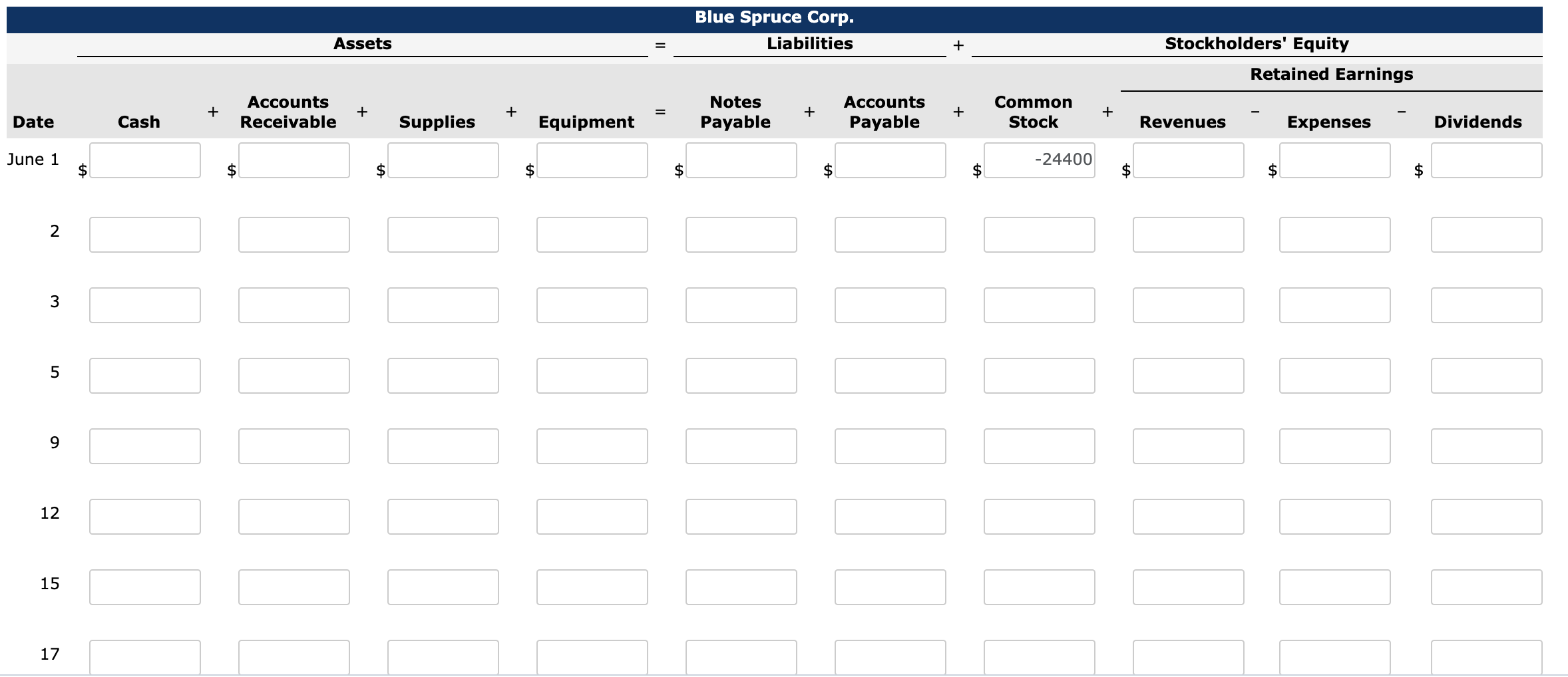 Solved Problem 1-4A (Part Level Submission) Nancy Tercek | Chegg.com