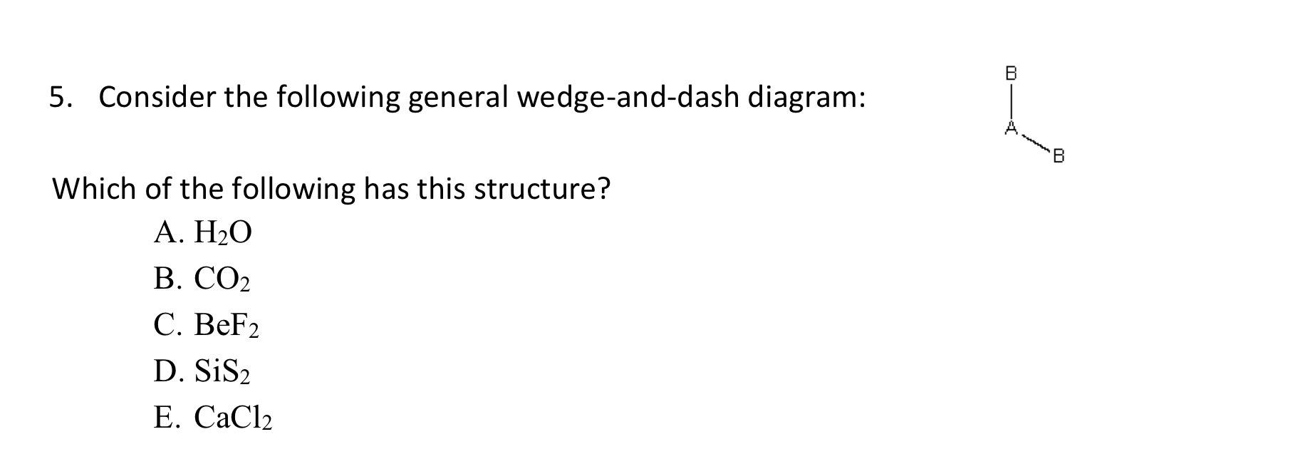 Solved 5. Consider the following general wedge-and-dash | Chegg.com