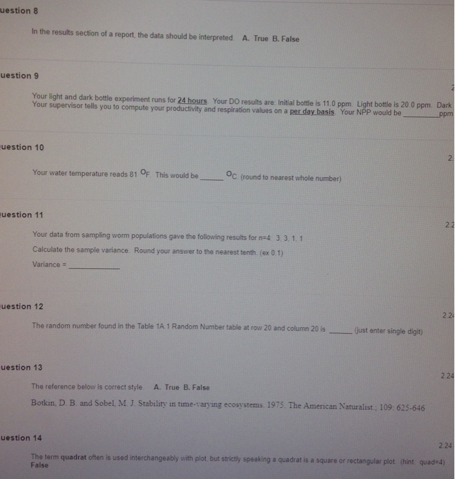 Solved uestion 8 In the results section of a report, the | Chegg.com Solved uestion 8 In the results section of a report, the | Chegg.com