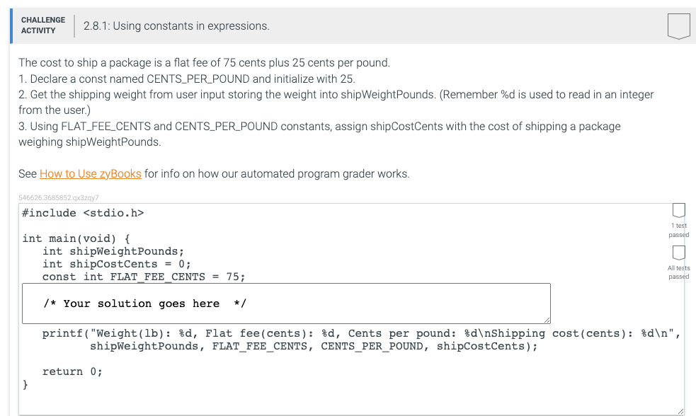 Solved Answer the solutions please.The cost to ship a | Chegg.com