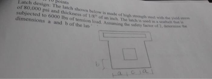 Solved 10 points Latch design: The latch shown below is e | Chegg.com