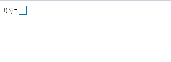 Solved f(3) Use the graph of f to find the value f(3) 6- | Chegg.com