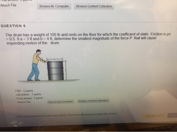 Solved Attach File Browse My Computer Browse Content | Chegg.com