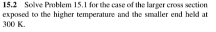 Solved 15.1 An asbestos pad is square in cross section, | Chegg.com