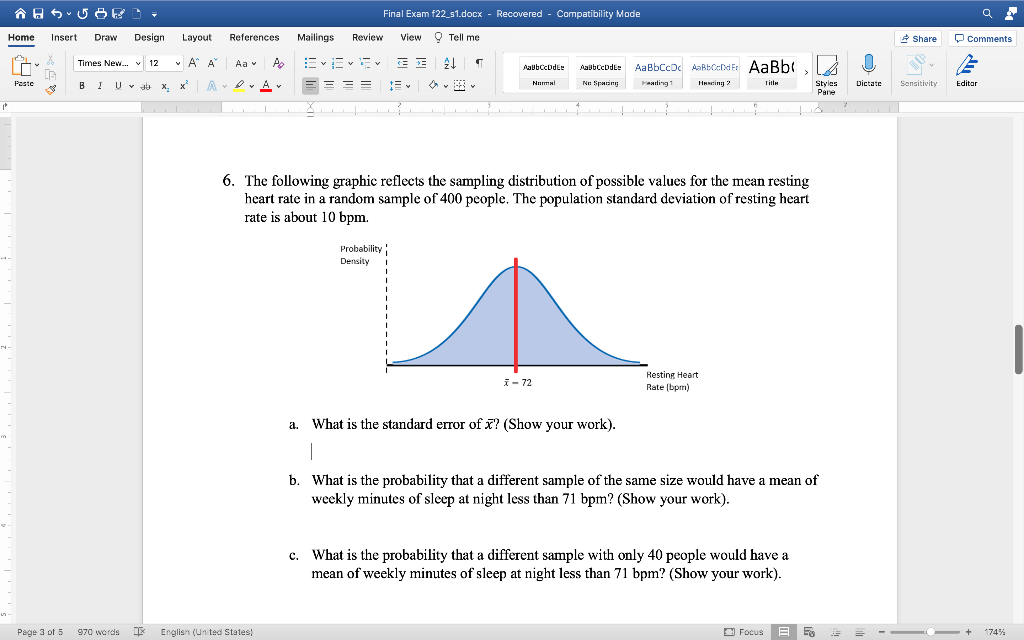 Solved 6. The following graphic reflects the sampling | Chegg.com