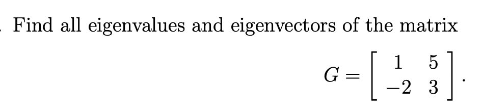 Solved Find all eigenvalues and eigenvectors of the | Chegg.com