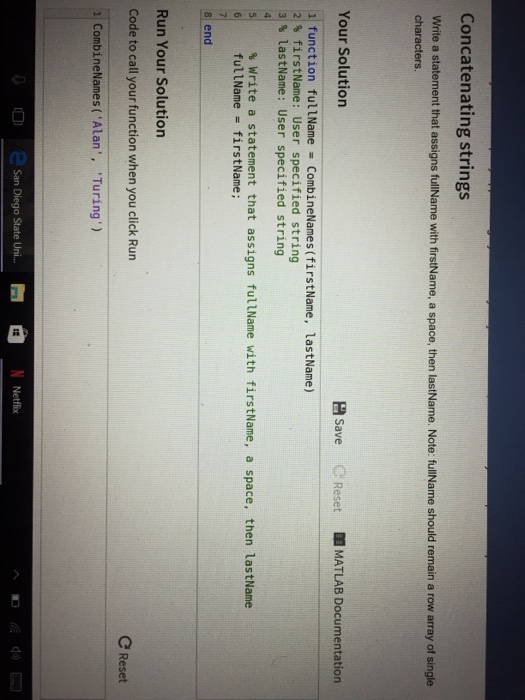 Solved Write A Statement That Assigns Fullname With