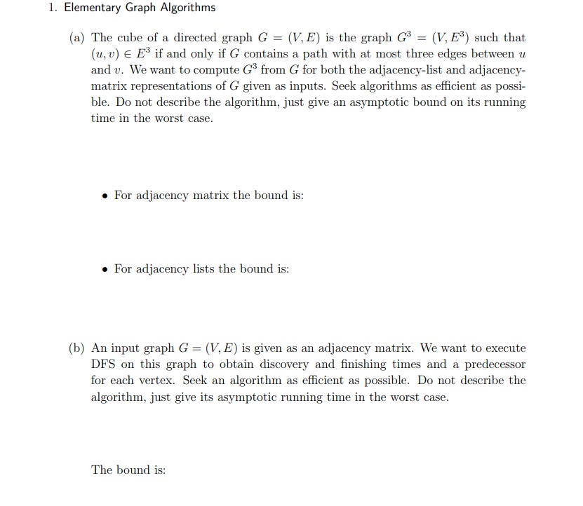 Solved PLease solve the questions based on ”Introduction to | Chegg.com