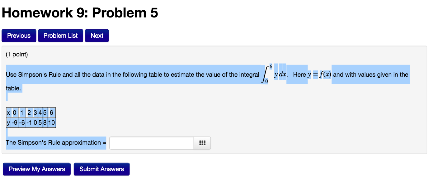 Solved Homework 9: Problem 5 Previous Problem List Next (1 | Chegg.com