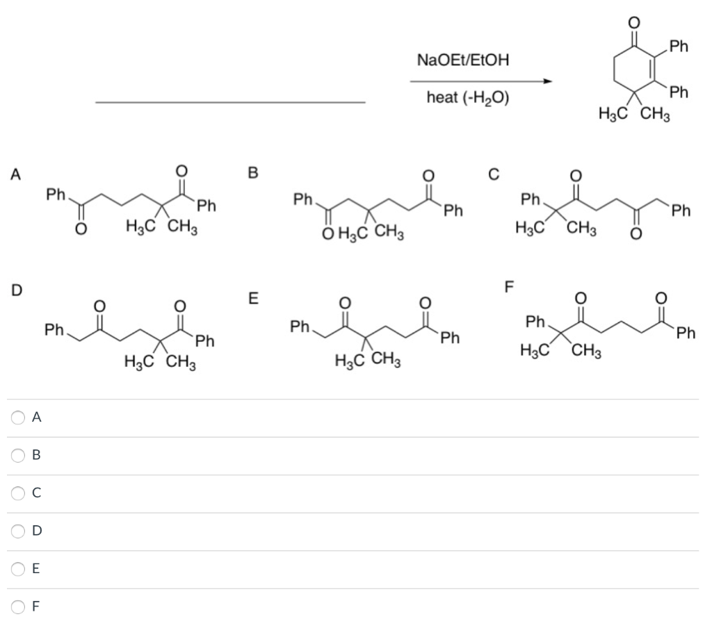 Solved NaOEt/EtOH heat (-H20) Ph H3C CH3 • с Phy 'myanmar | Chegg.com