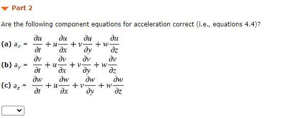 Solved A three-dimensional velocity field is given by u = | Chegg.com