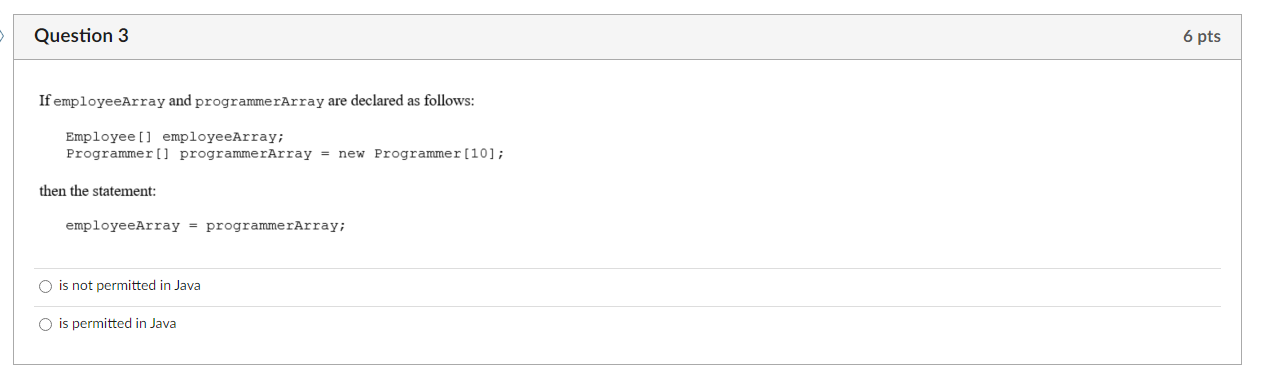 Solved class Employee { public int getSalary() { return | Chegg.com