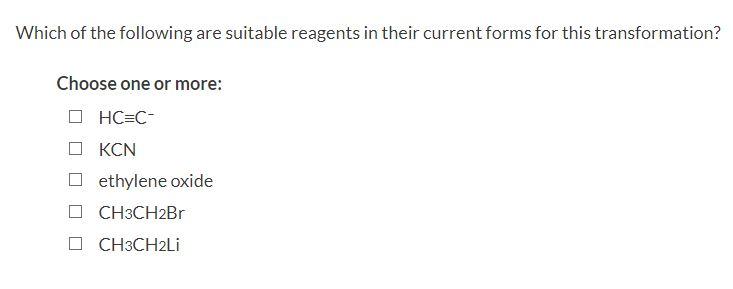Solved Many organic syntheses exploit the presence of a | Chegg.com
