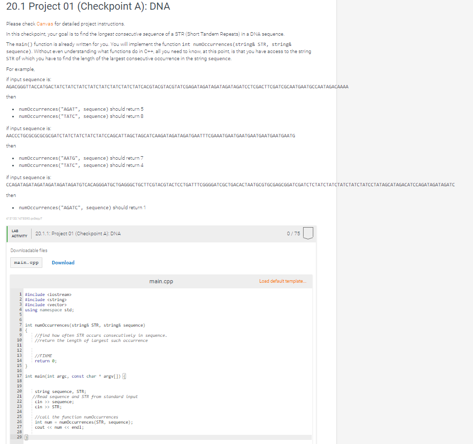 Solved by using a while statement in C++ to get the answer. | Chegg.com
