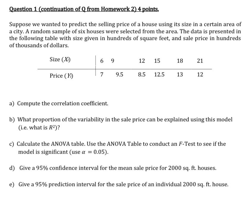 Solved Question 1 (continuation of Q from Homework 2) 4 | Chegg.com