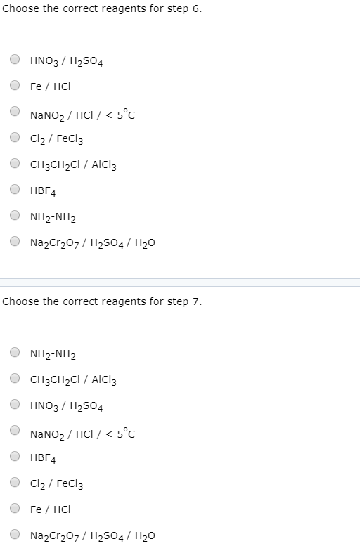 Solved Provide the reagents necessary to carry out the | Chegg.com