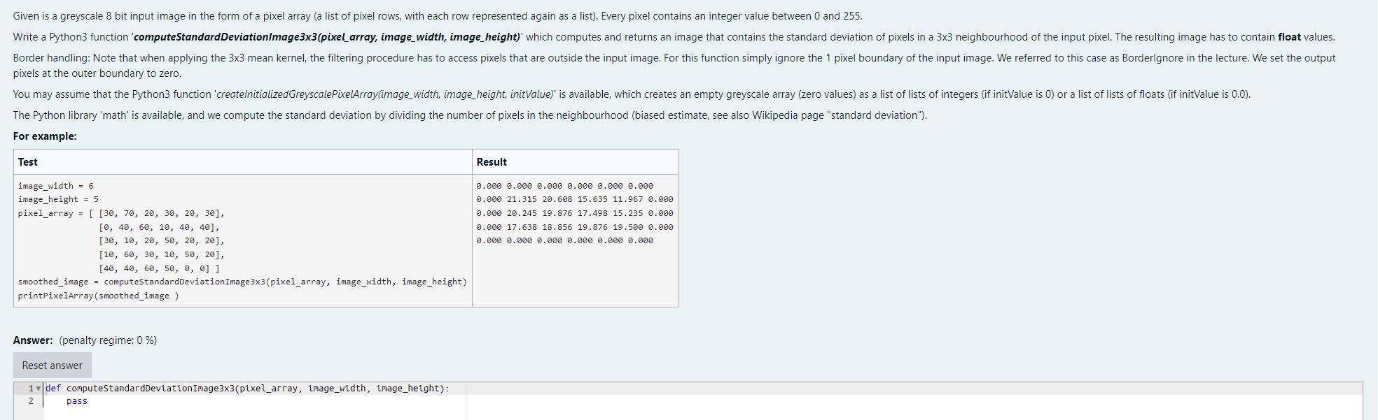 Solved Given is a greyscale 8 bit input image in the form of | Chegg.com