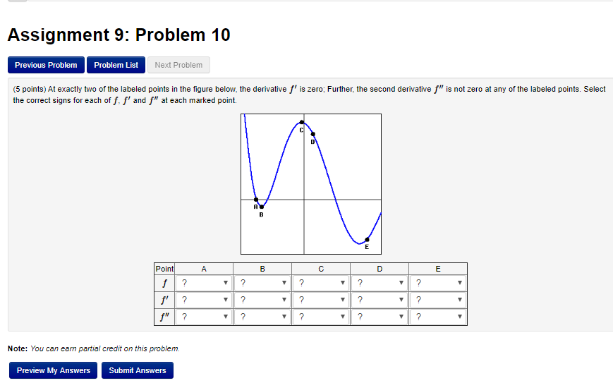 Solved Assignment 9 Problem 10 Problem List Previous 3377