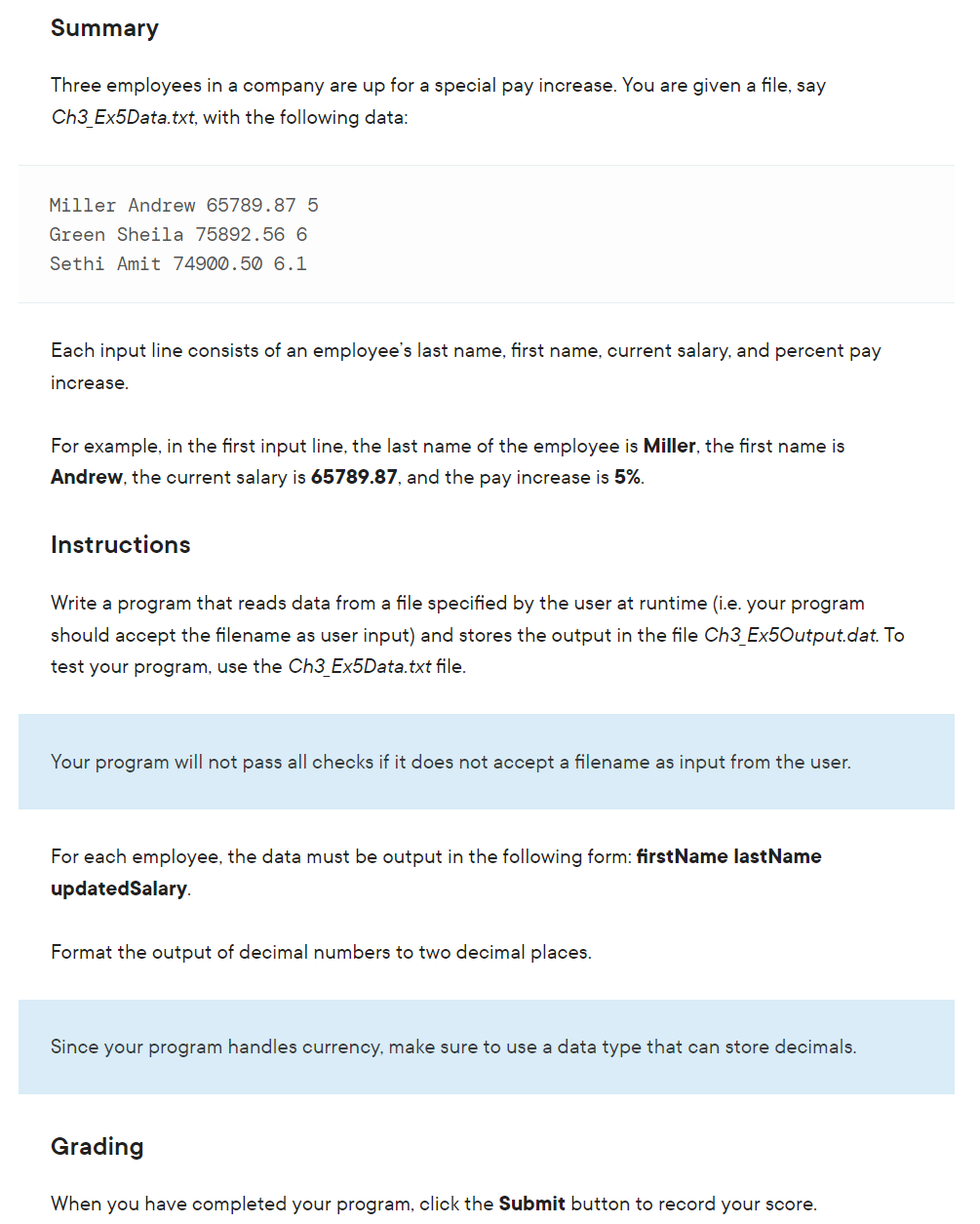 Solved Summary Three employees in a company are up for a | Chegg.com