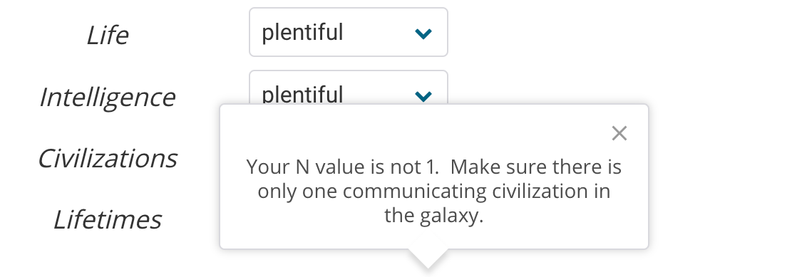 Solved Imagine that we are the only intelligent species in | Chegg.com