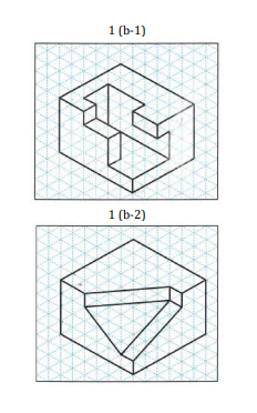 Solved Draw a multiview of the objects shown. This can be | Chegg.com