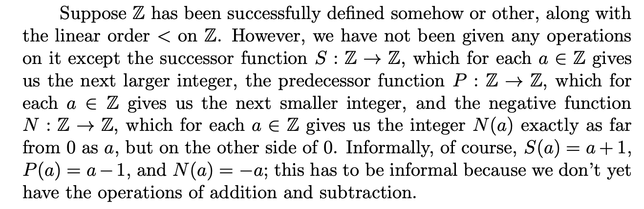 Solved Suppose Z has been successfully defined somehow or | Chegg.com