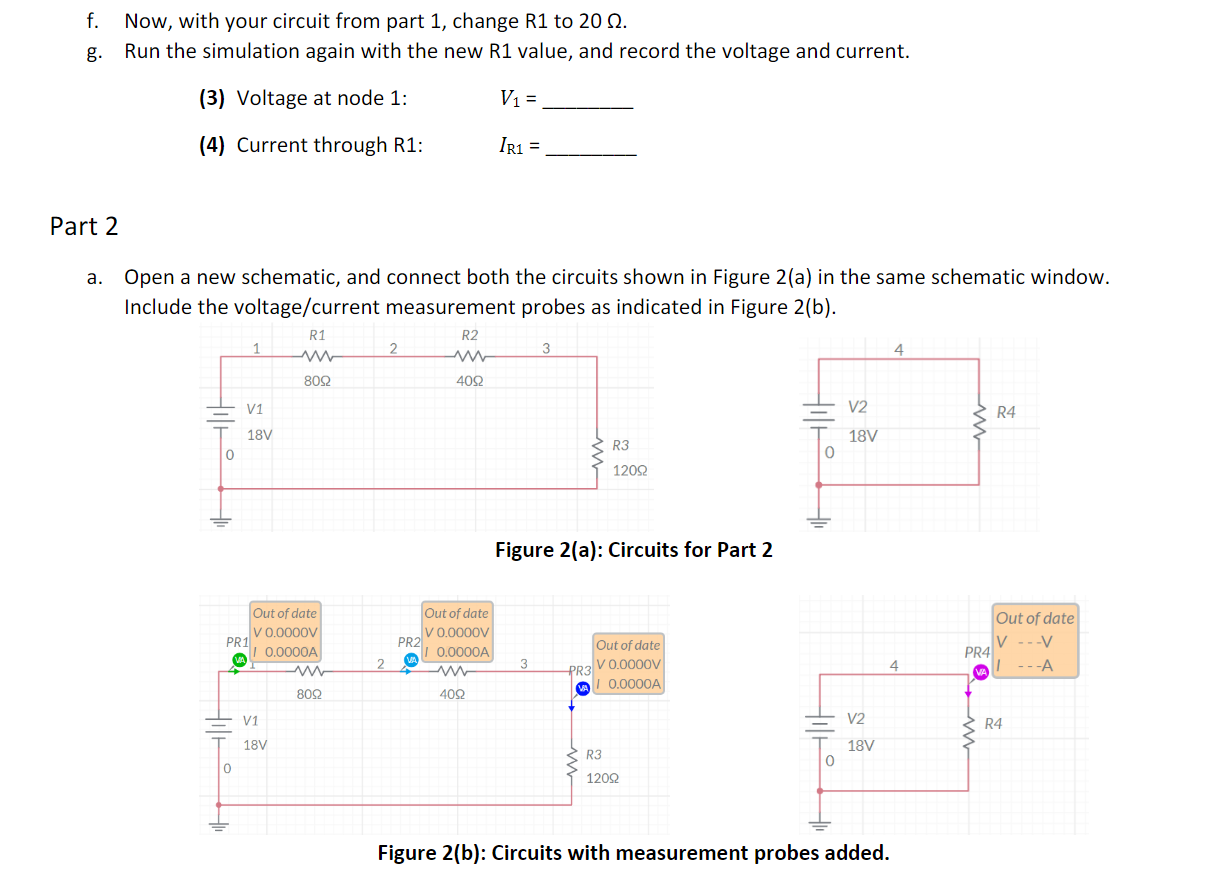Solved a. Load Multisim Live in a web browser and sign in. | Chegg.com