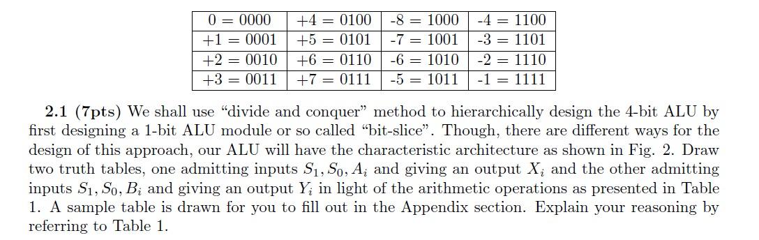 2.1 (7pts) We shall use "divide and conquer" method | Chegg.com