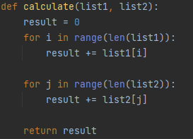 Solved The function adds all of the elements from list1 and | Chegg.com