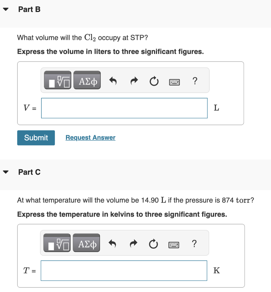 Solved How many grams of Cl2 are in the sample? Chlorine is | Chegg.com