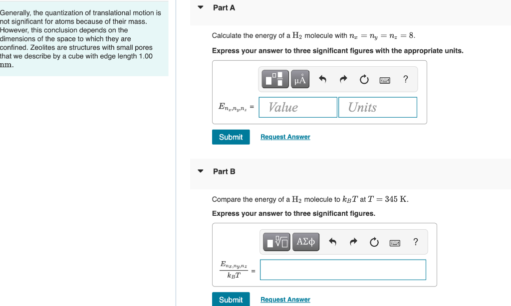 Solved Generally, the quantization of translational motion | Chegg.com