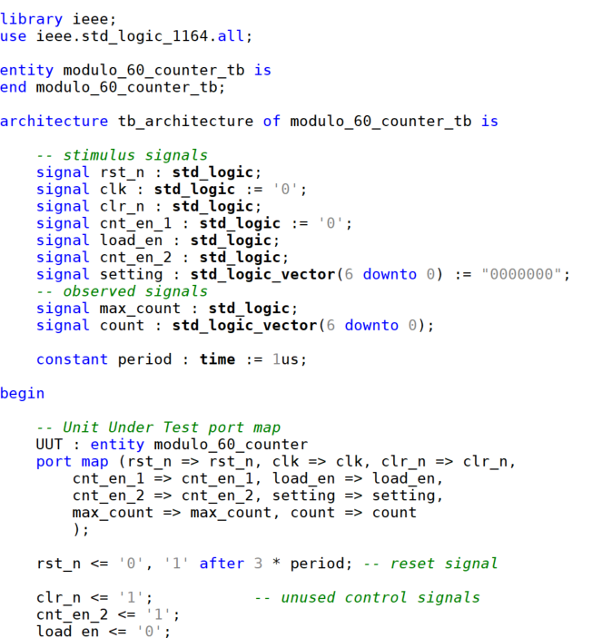 Solved Design Task 4: Modulo 60 Counter While the majority | Chegg.com