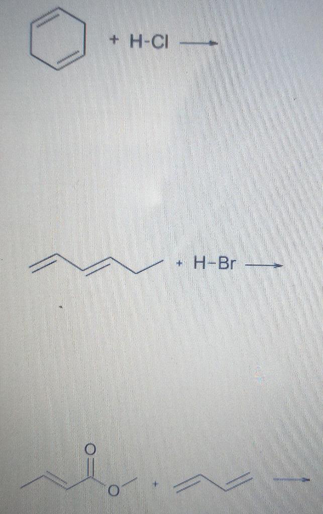 Solved +H−Cl | Chegg.com
