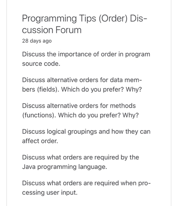 Complete Chapter 11, Programming Activity 1: Reading | Chegg.com