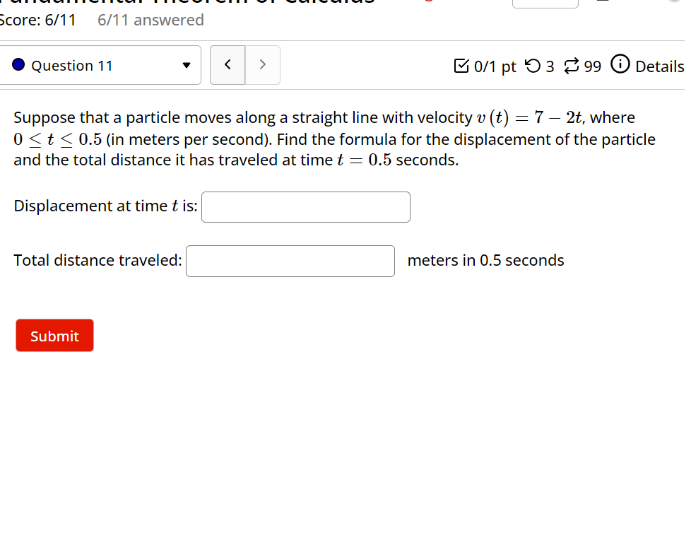 Solved Suppose That A Particle Moves Along A Straight Line
