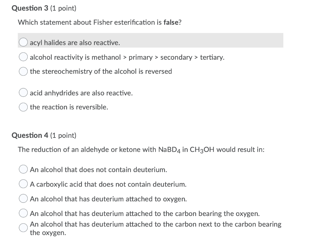 Solved Periodic acid (HIO4) is used to? O oxidize aldehydes. | Chegg.com