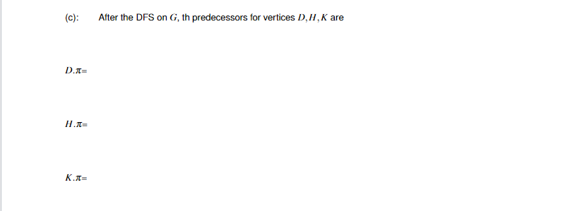 Solved Q1 (18 points) A directed graph G is shown in | Chegg.com