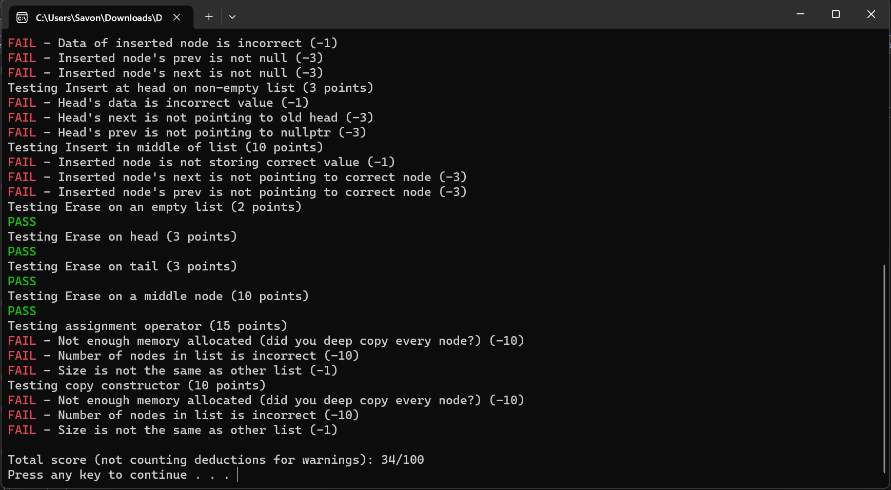 Solved In C++, using Visual Studios, what would be the right | Chegg.com