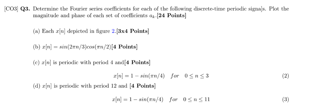 Solved Please Provide Only The Solution Of Each Question 7737