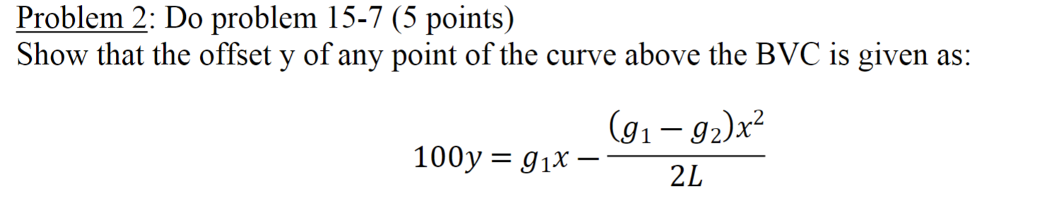 Solved Problem 2: Do problem 15-7 (5 points) Show that the | Chegg.com