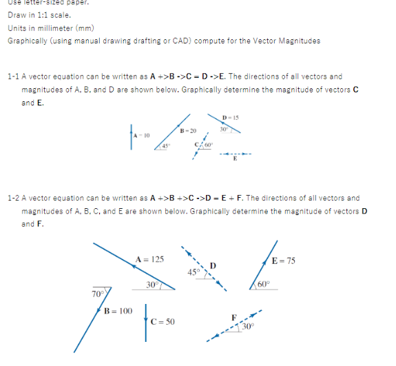 Solved Draw in 1:1 scale. Units in millimeter (mm) | Chegg.com