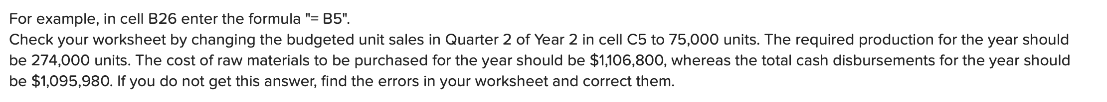 Solved Chapter 8: Applying Excel Data Budgeted unit sales · | Chegg.com