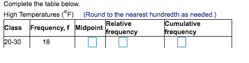 Solved Please set up and fill in ALL of the CLASS, | Chegg.com